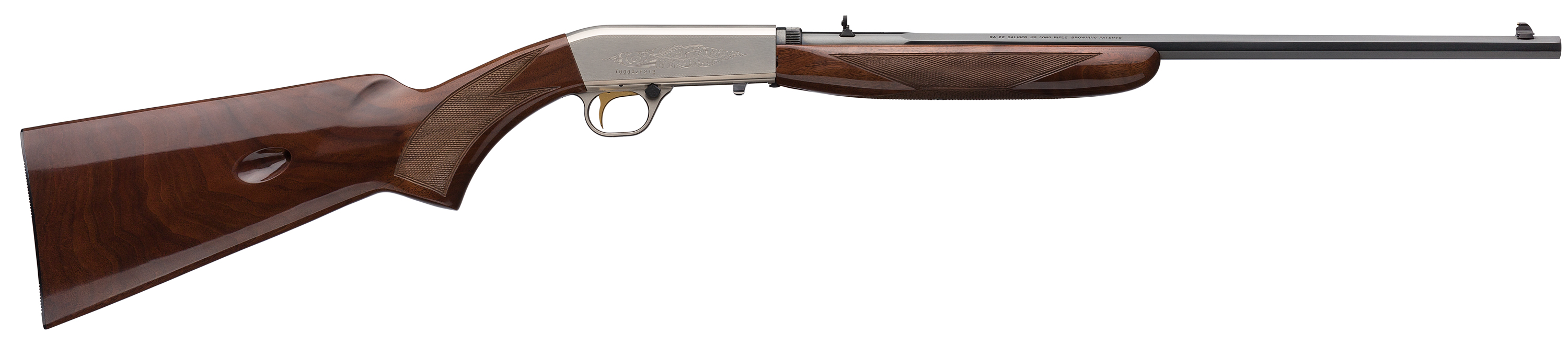 Semi-Auto 22 Grade II Octagon - Rimfire Rifle - Browning